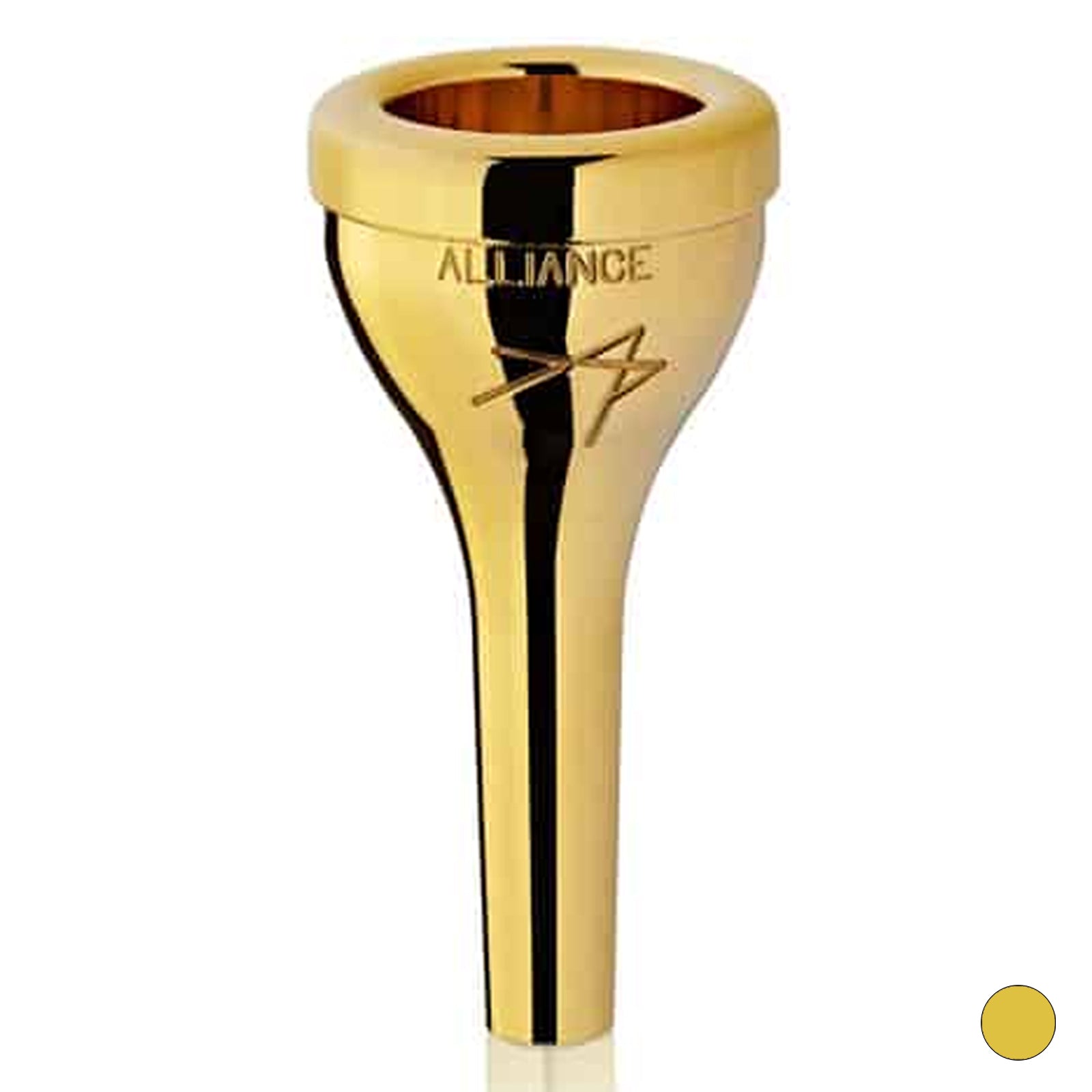Alliance Tuba mouthpiece Les Neish (Gold) – ABI Music Ltd