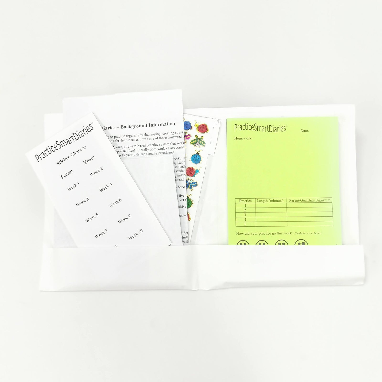 Practice Smart Diary – ABI Music Ltd