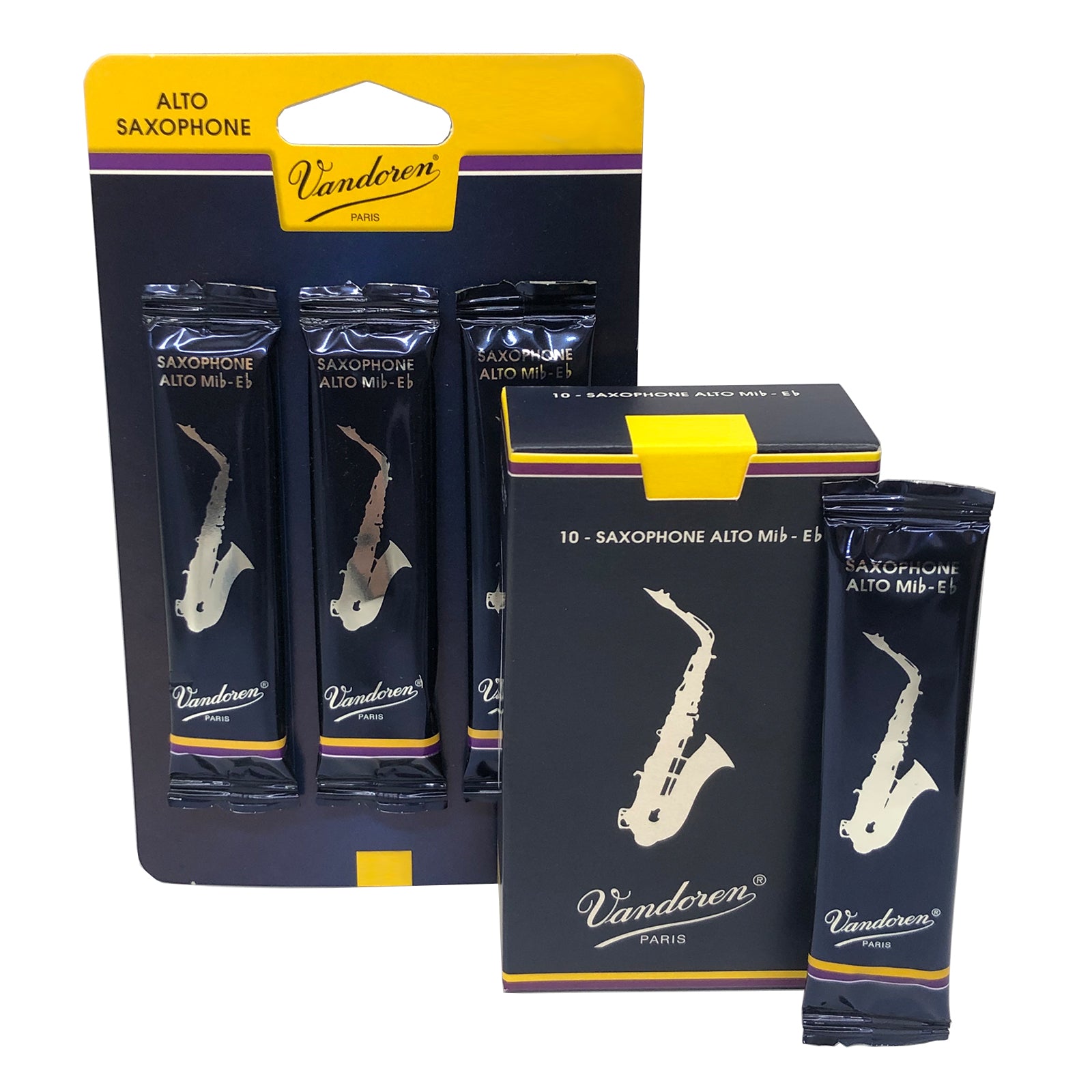 Vandoren Traditional Alto Sax Reeds – ABI Music Ltd